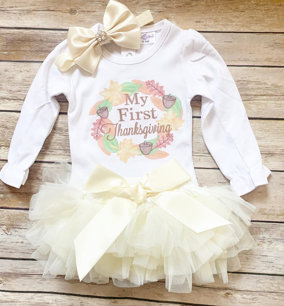First thanksgiving-Long sleeves – BabyGdesigns13