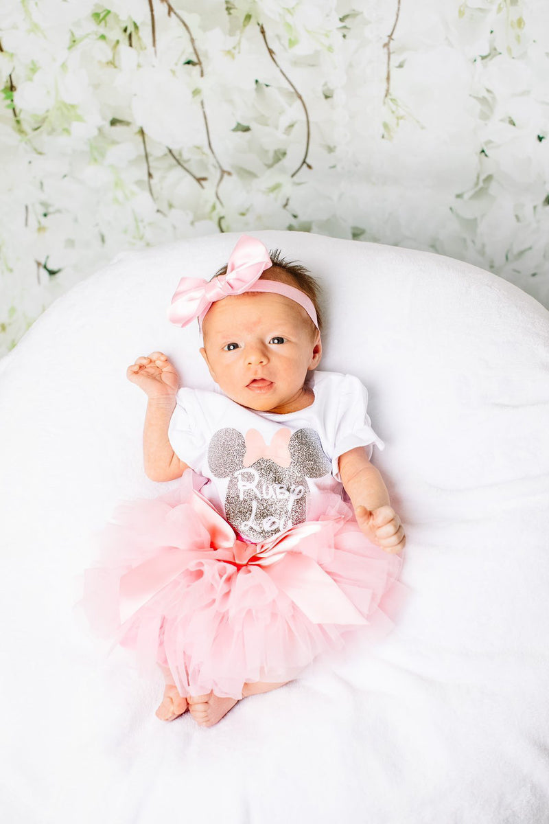 Minnie Mouse - pink – BabyGdesigns13